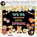 Groovy Retro Spring Gnome Bulletin Board Kit | Classroom Door Decor ...