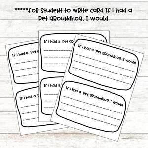 Groundhog Day Bulletin Board Kit Activity February Classroom Decor ...