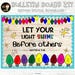 Christmas Bulletin Board Kit Bible Verse Jesus the Light of the World ...