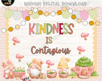Spring Classroom Bulletin Board Kit EDITABLE | Elementary Classroom Decor | April Classroom ...