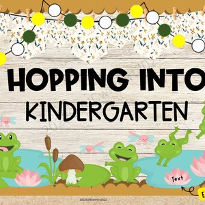 Frog Bulletin Board Kit,hoppy Spring,froggy- Fuly Rely on God Christian ...