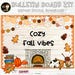 Groovy Fall Bulletin Board Kit in Our Fall Era Classroom Door ...