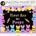 Easter Bulletin Board | Easter Egg Class Decor | Children’s Faces ...