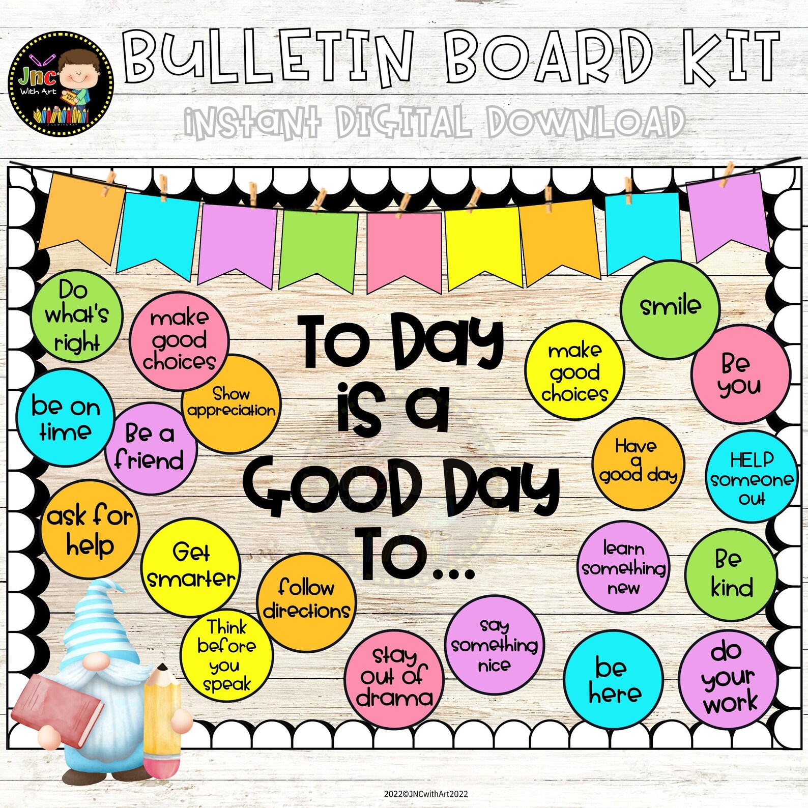 Motivational Bulletin Board Kit: Classroom Decoration (digital Download ...