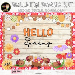 Plant Kindness, Hello Spring, Hopping Into Spring, Spring Bulletin ...