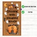 Haunted Houses Bulletin Board Kit Spooky Fall Halloween Door Decor ...
