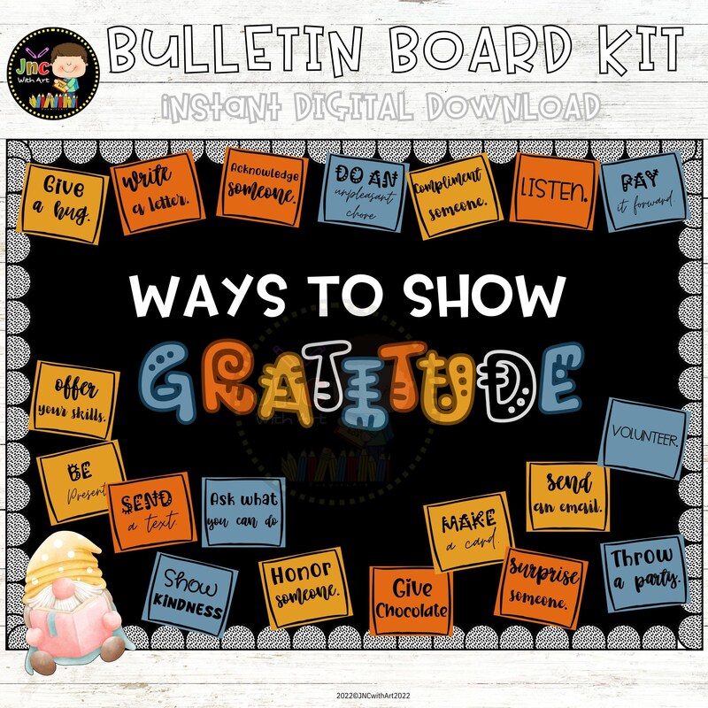 Gratitude Bulletin Boards - Etsy