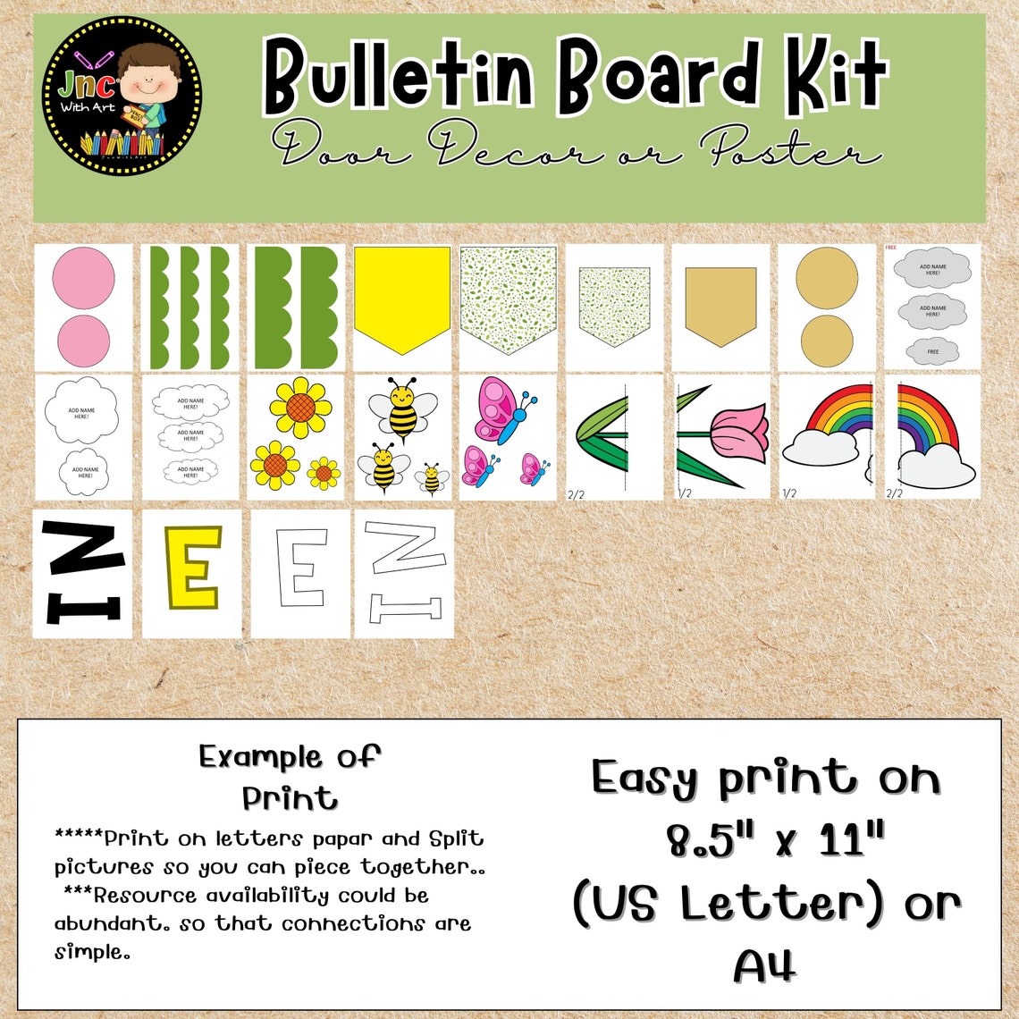 Spring Bulletin Board Kitkindness Bulletin Boardin Our Spring Eraclass ...