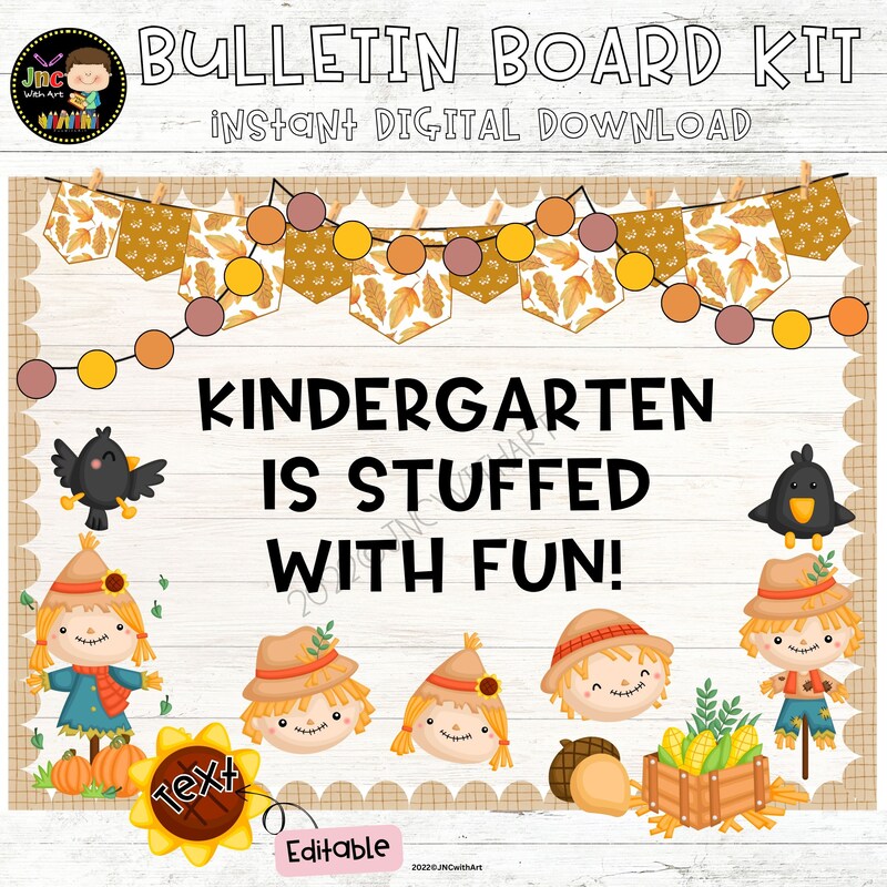 Scarecrow Bulletin Board - Etsy