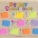 Shout Outs Bulletin Board Kit , Staff Appreciation Shout Out Cards ...