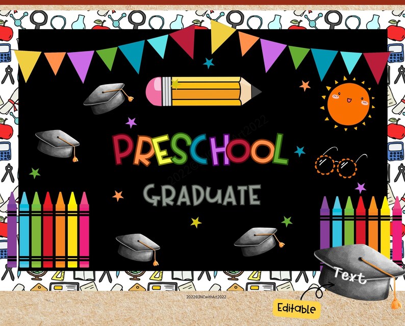 End of the Year Bulletin Board Kit Graduation Classroom Door Decor ...