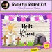 Resurrection Easter Bulletin Board Kit, He is Risen, Classroom Door ...