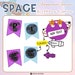Birthday Bulletin Board Kit Birthday Chart Space Themed Editable ...