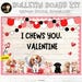 Valentines Bulletin Board Kit, February Door Decor, Cute Puppy Love ...