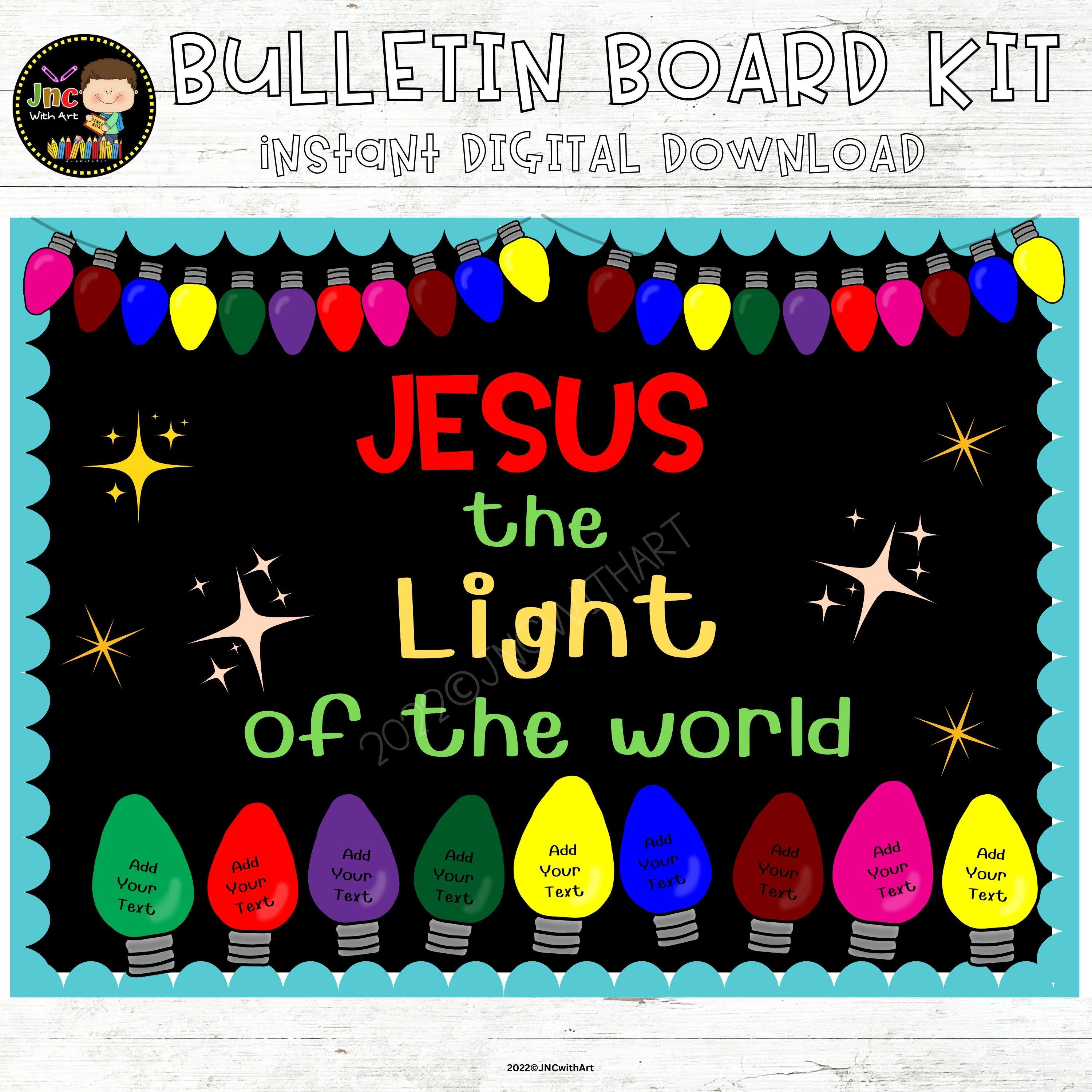 Christian Christmas Bulletin Board Ideas
