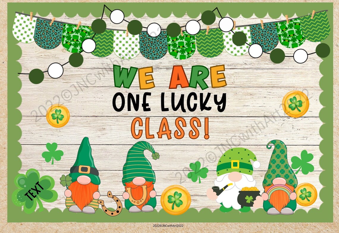 Lucky Charms Bulletin Board Kit, St Patricks Day Bulletin Boards Ideas ...