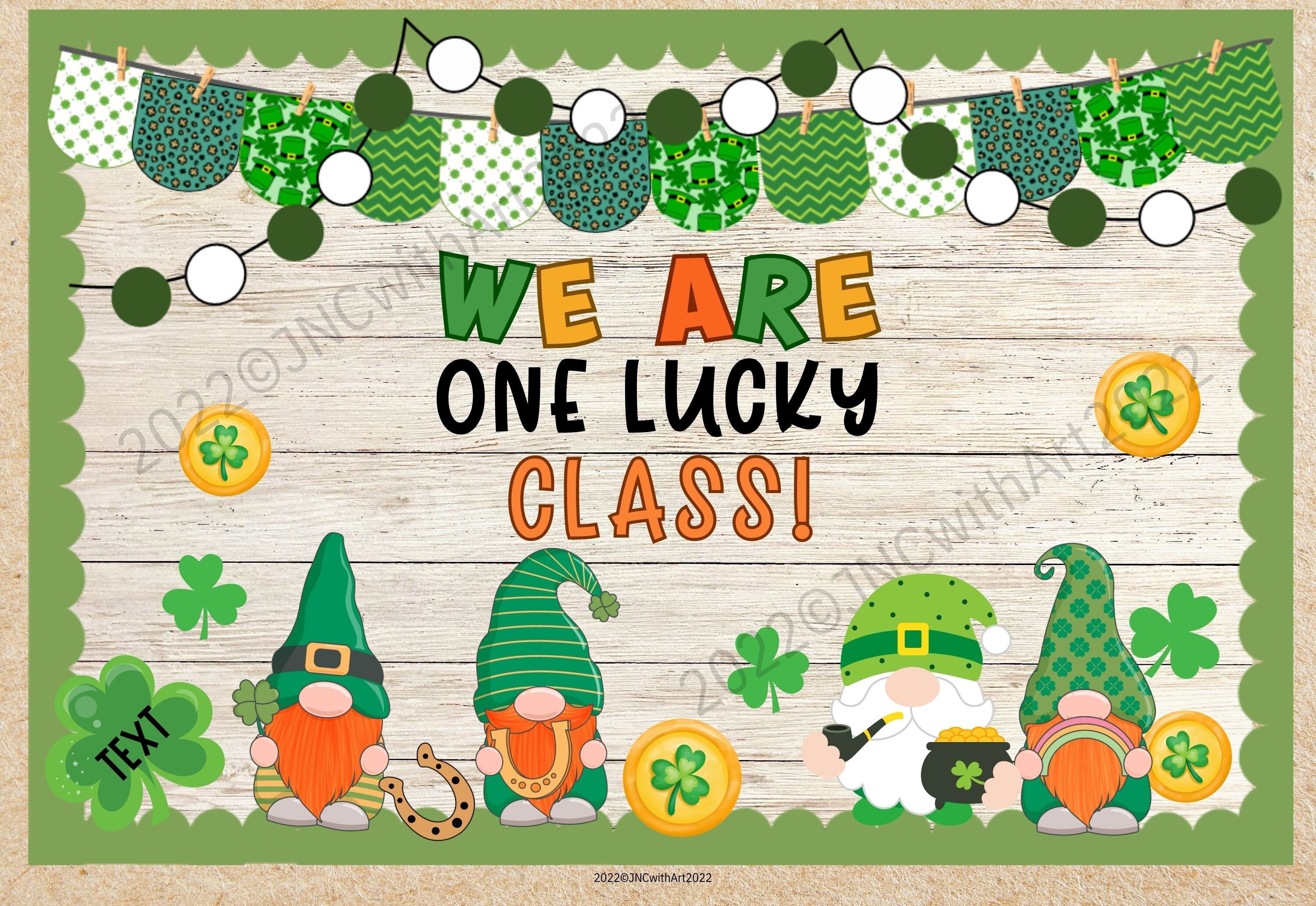 Lucky Charms Bulletin Board Kit, St Patricks Day Bulletin Boards Ideas ...