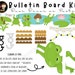Frog Bulletin Board Kit,hoppy Spring,froggy- Fuly Rely on God Christian ...