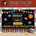Graduating Bulletin Board Kit End of Year Graduation May June Editable ...