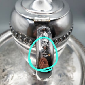 Sheridan 4 Piece Gadroon Pattern Silver Plated Tea Set English Style - Etsy