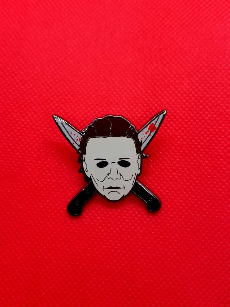 Horror Series Michael Myers Enamel Pin | Etsy