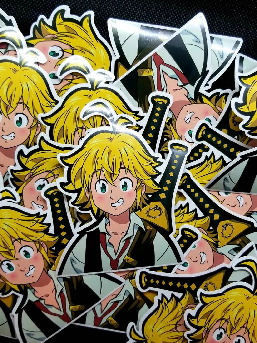 Meliodas Dragon Sin of Wrath the Seven Deadly Sins Waterproof Sticker ...