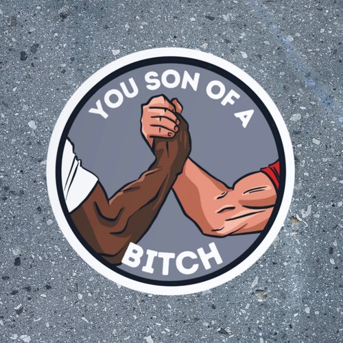 Commando Arnold Schwarzenegger Waterproof Matte Sticker - Etsy