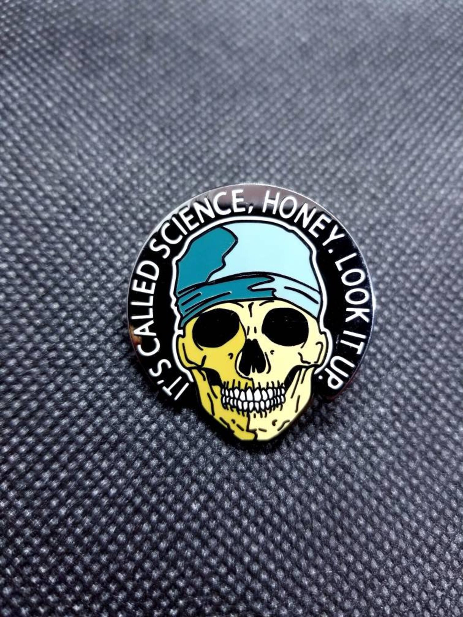 Skull Doctor Medical Science Enamel Pin Anatomy Med | Etsy