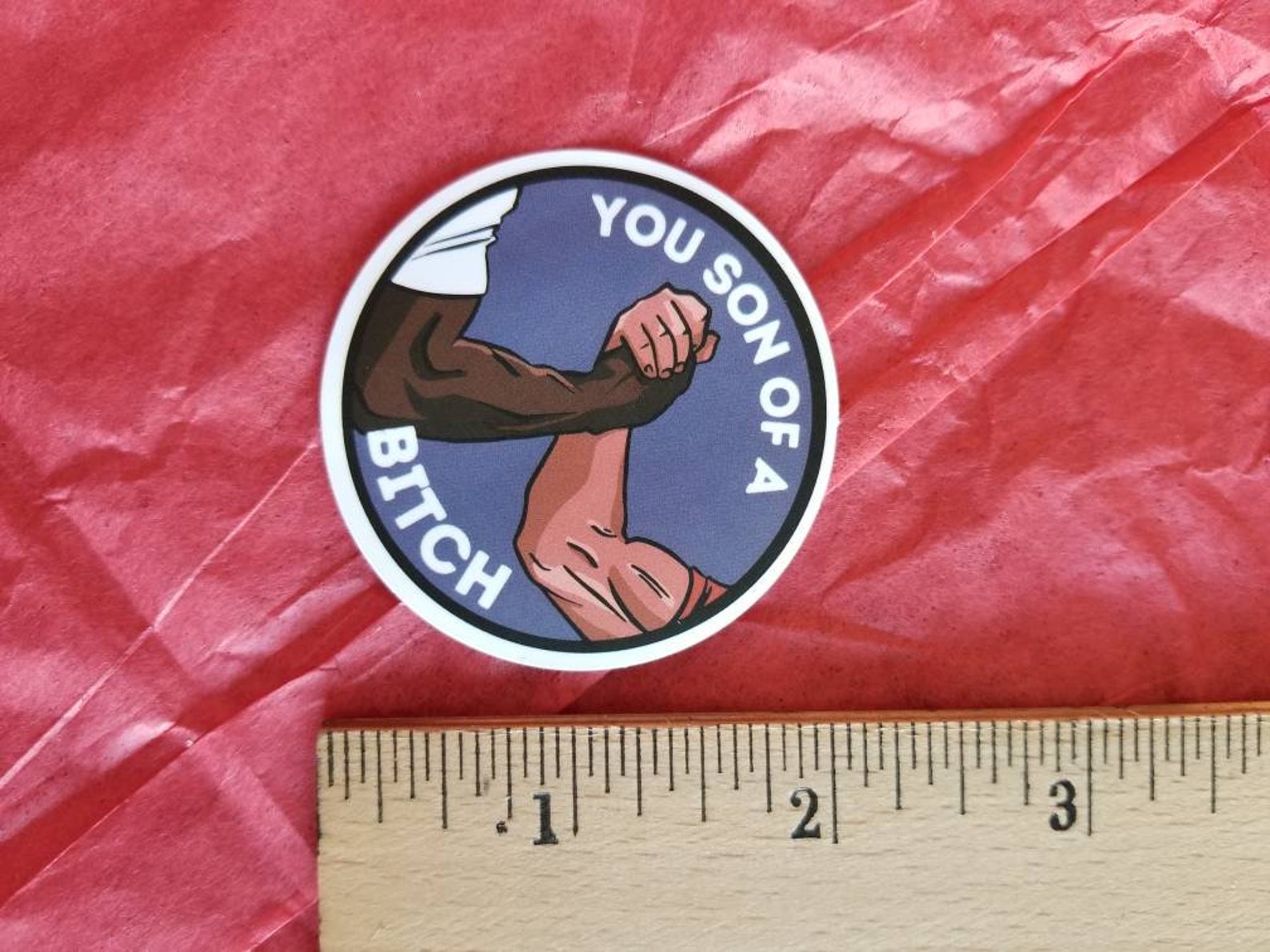 Predator Iconic Arnold Schwarzenegger Handshake Sticker - Etsy