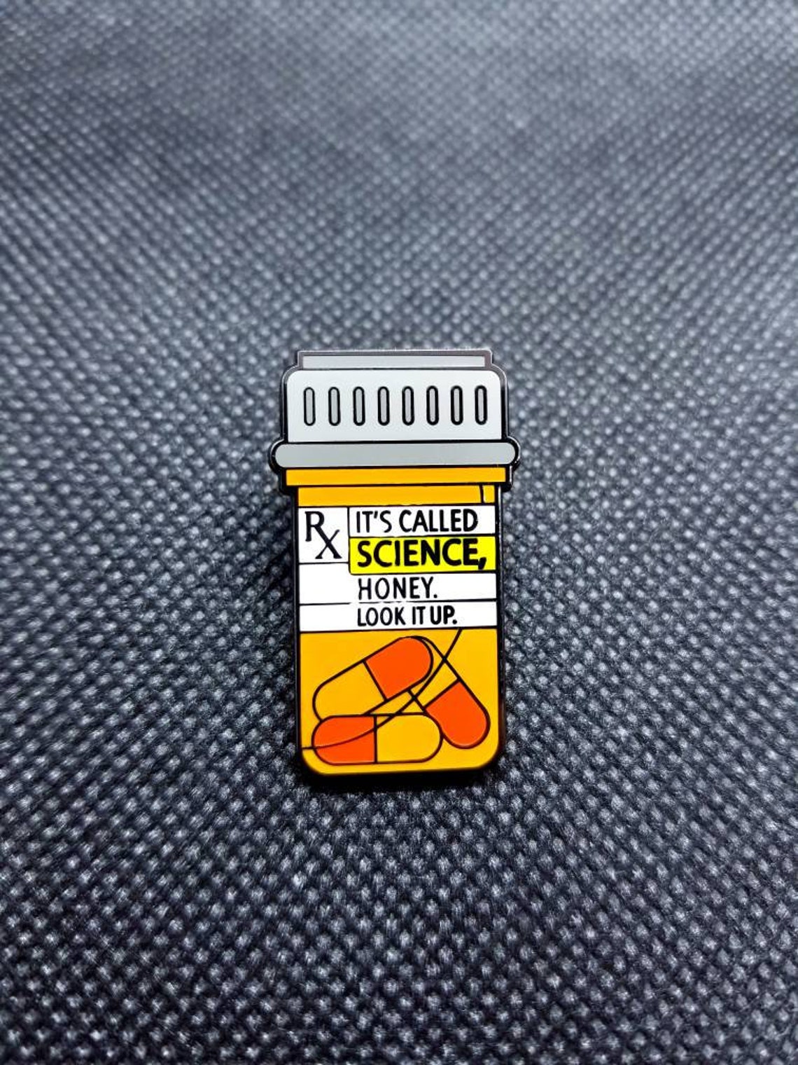 Pharmacy Prescription Bottle Medical Science Enamel Pin - Etsy