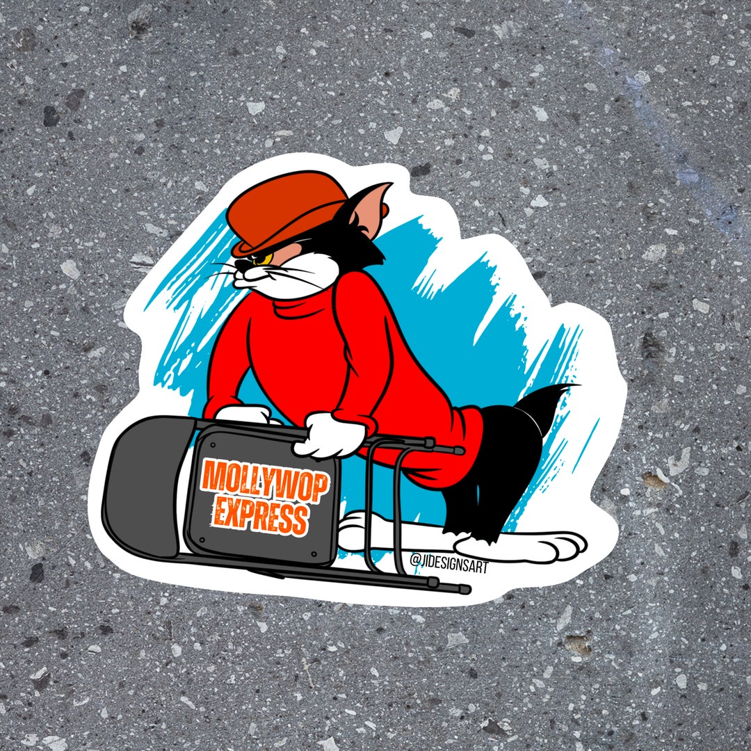 Mollywop Express PREMIUM WEATHERPROOF Sticker - Etsy