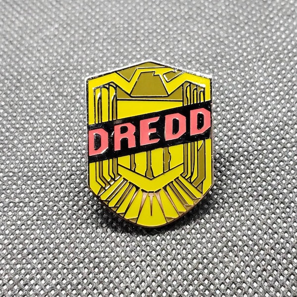 Judge Dredd Badge - Etsy