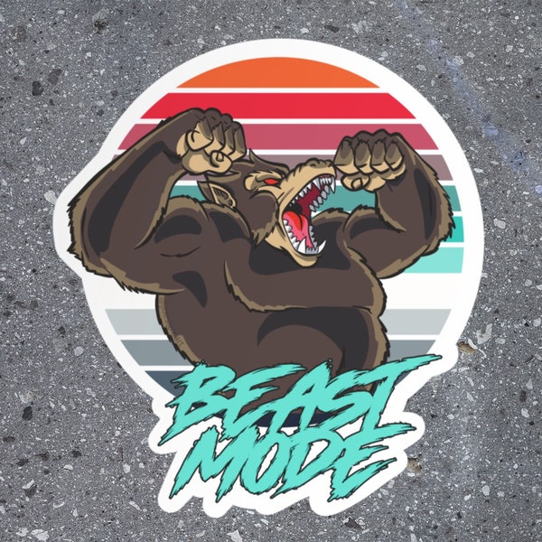 Beast Mode Decal - Etsy