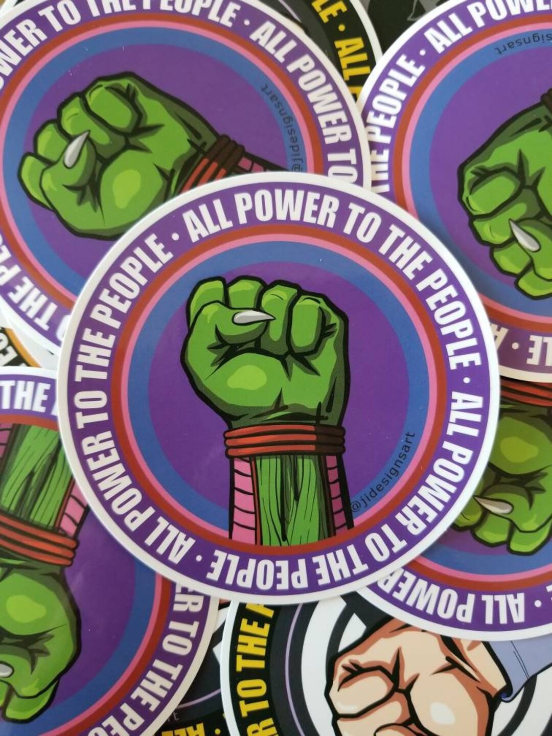 Black Power - Piccolo Dragon Ball Z Decal Sticker - Etsy