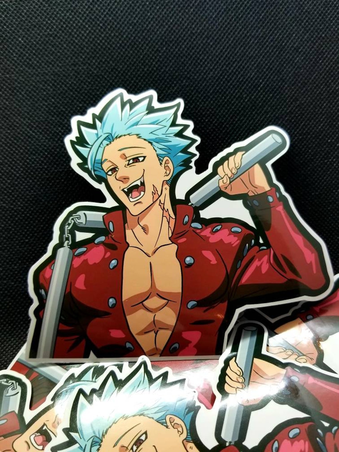 Ban Fox Sin of Greed the Seven Deadly Sins Waterproof Peeker - Etsy