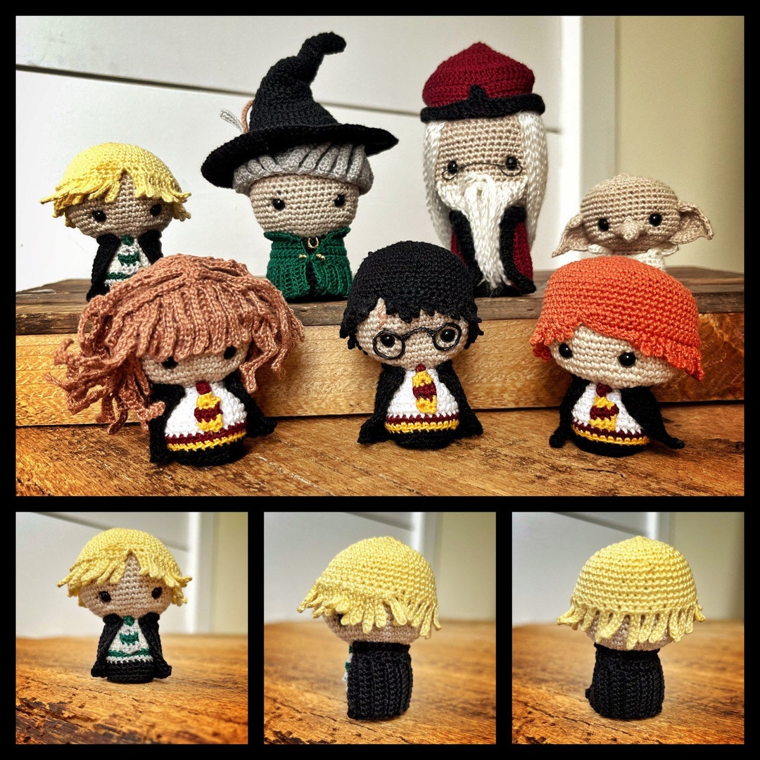 The Bully Wizard—the Wizarding World Anigurimi Crochet PATTERN - Etsy