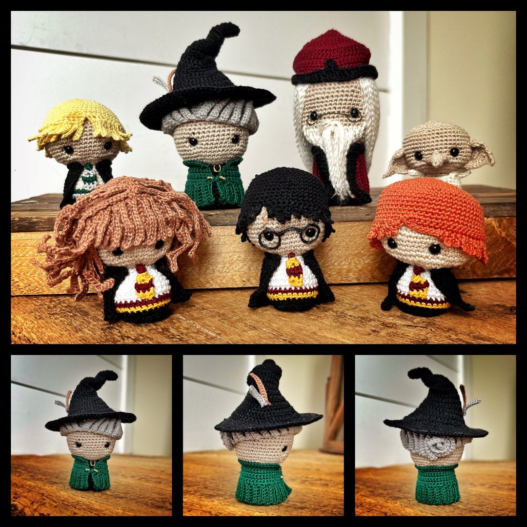 The Witch Teacher —the Wizarding World Anigurimi Crochet PATTERN - Etsy