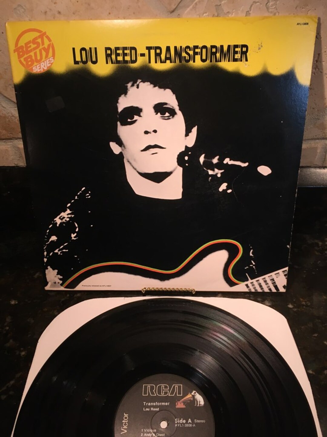Lou Reed Transformer Vintage Vinyl Record LP - Velvet Underground ...