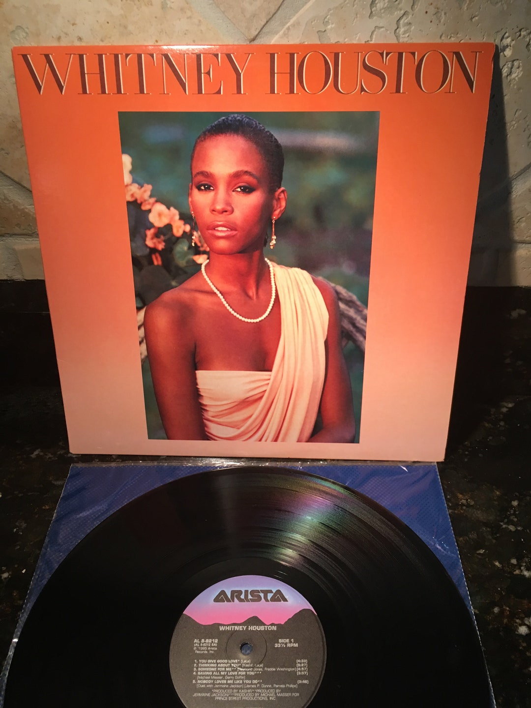 Whitney Houston self Titled EX Original Debut Vinyl LP Record 1985 Free Shipping - Etsy