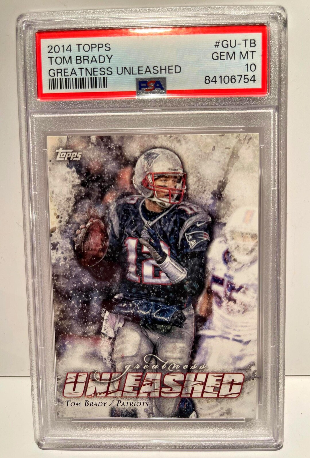 2014 Topps Tom Brady Greatness Unleashed #GU-TB - PSA 10 Gem Mint - Etsy
