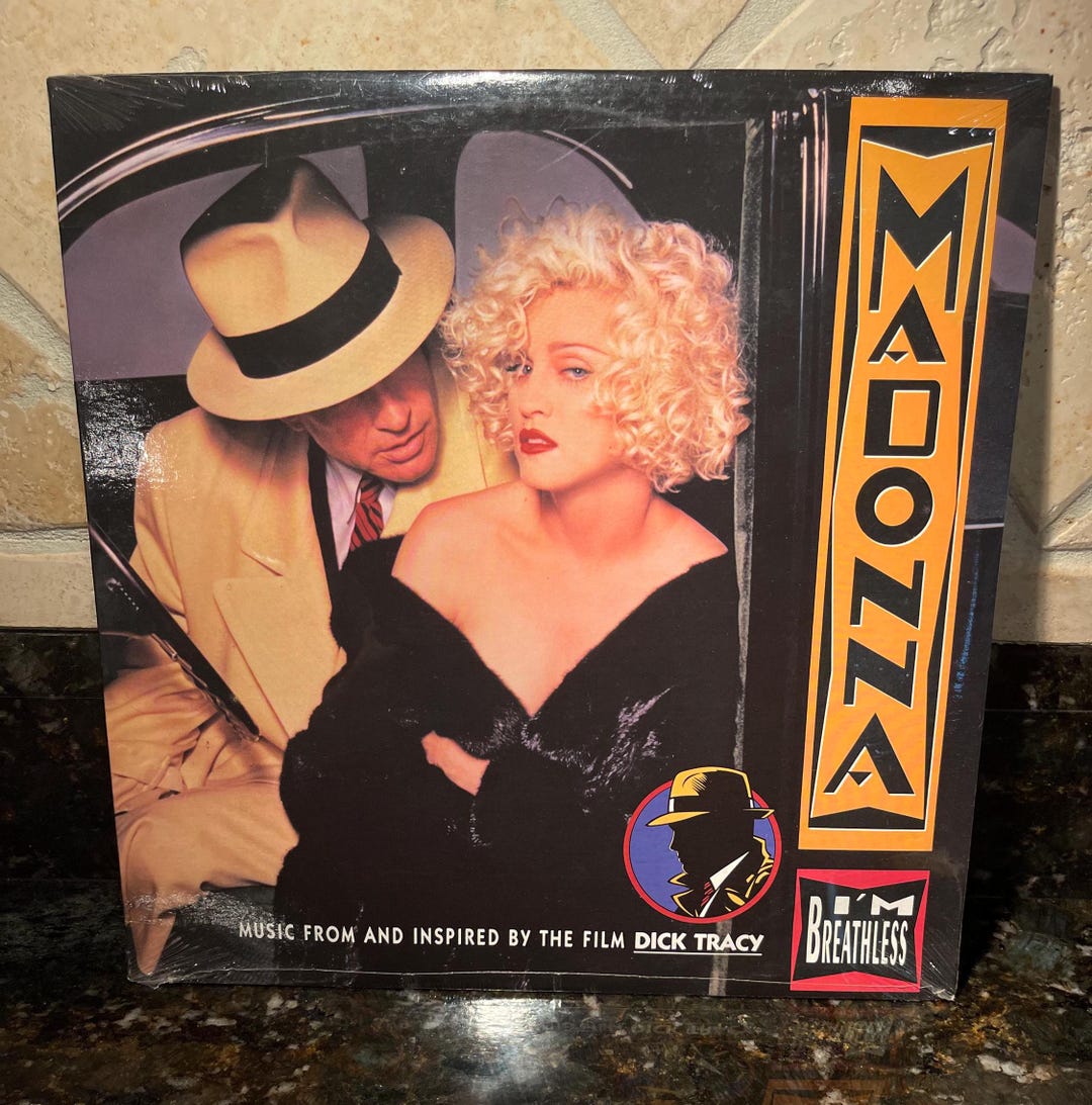 Madonna "i'm Breathless Aka Dick Tracy Soundtrack" Vintage Vinyl Record ...