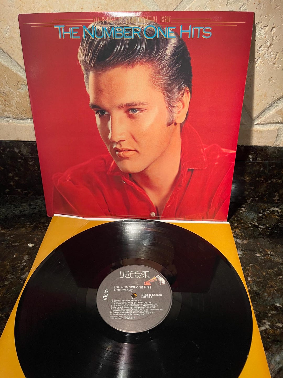 Elvis Presley - "the Number One Hits" - LP Vinyl Record - Near Mint - Etsy