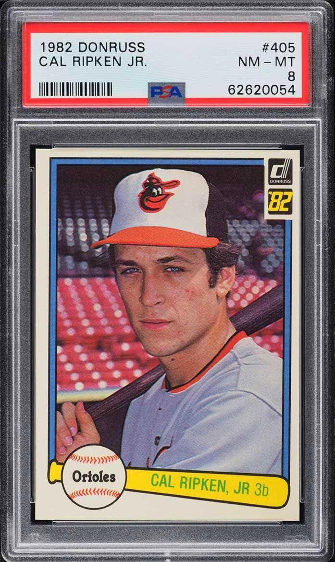 1982 Donruss Cal Ripken Jr. #405 PSA 8 - Graded & Authenticated ...