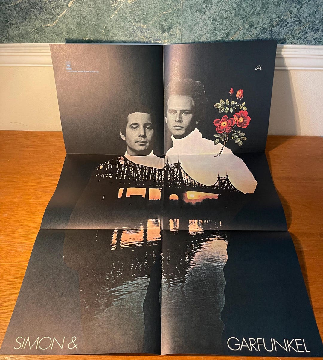 Paul Simon Japanese Japan Poster Large Vintage Near Mint Rare Simon ...