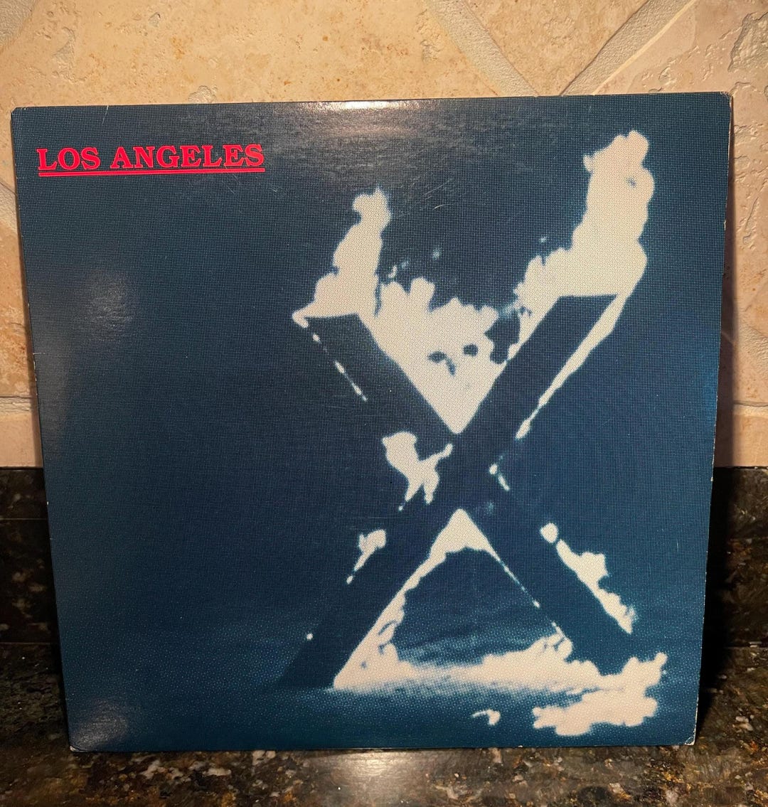 X: Slash Punk de Los Ángeles de los 80 -- Vinilo LP casi nuevo ...