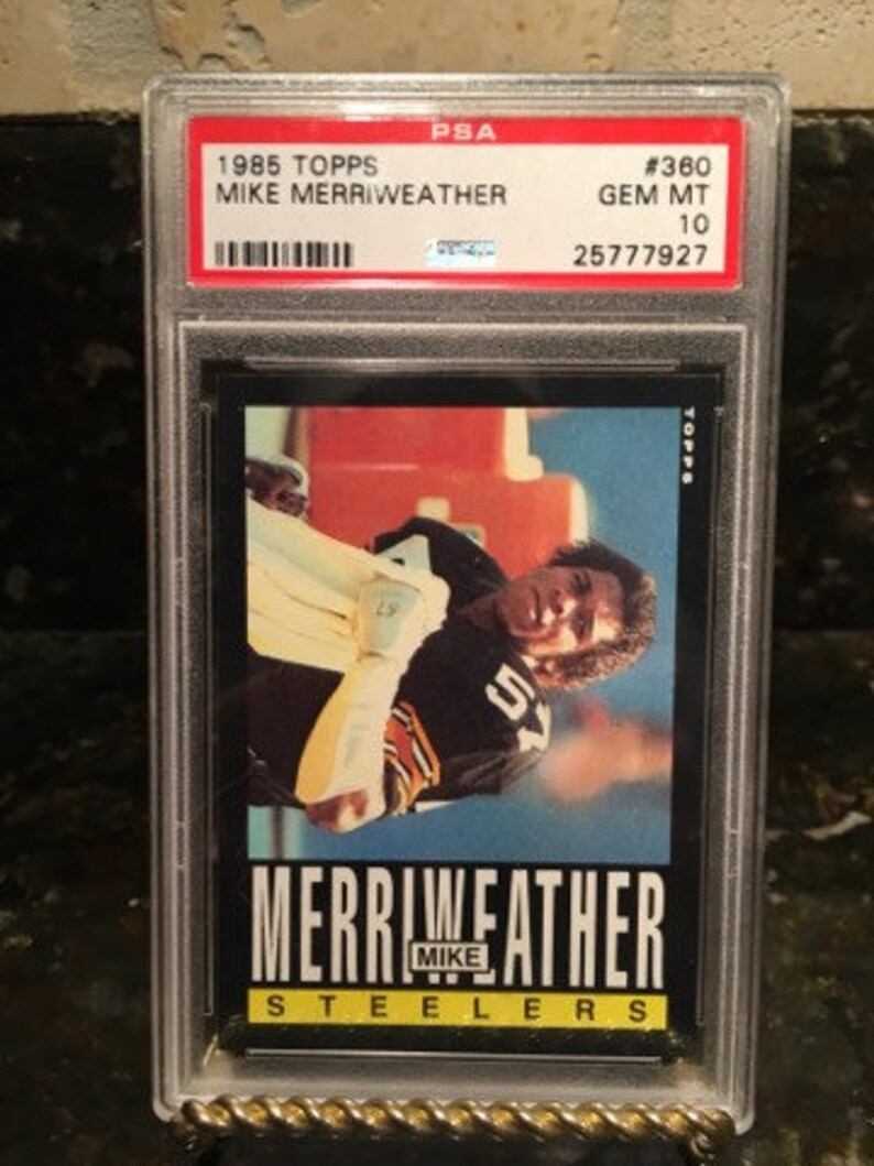 Sports Collectibles Art & Collectibles 1985 Topps MIKE MERRIWEATHER ...