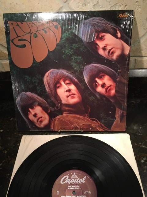The Beatles Rubber Soul Album Cover