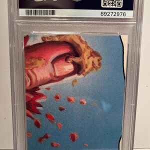 Haley's Vomit - 1987 Garbage Pail Kids Stickers #318a PSA 9 Mint ...