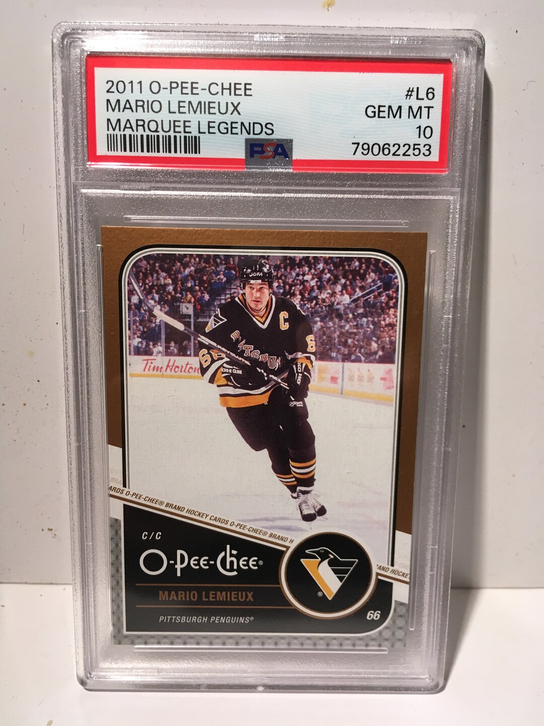 Mario Lemieux 2011 O Pee Chee Marquee Legends PSA 10 Gem Mint - Etsy