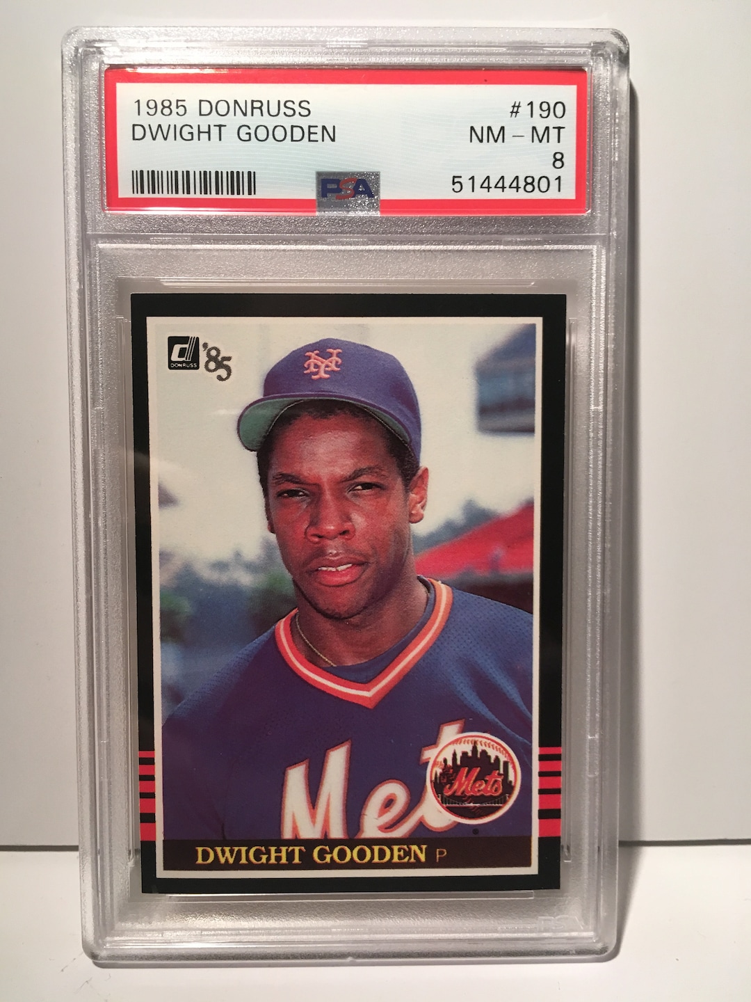 1985 Donruss Doc Dwight Gooden Rookie Card New York Mets PSA 8 - Etsy